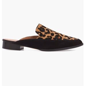 Halogen | Shoes | Halogen Corbin Leather Calf Hair Mules | Poshmark